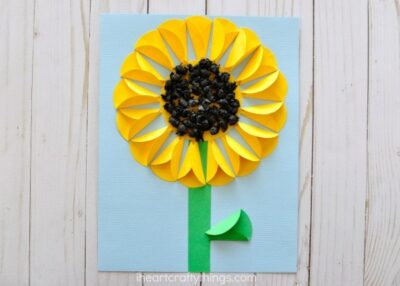 11 Artful Sunflower Crafts for Preschool Activities - Education Outside