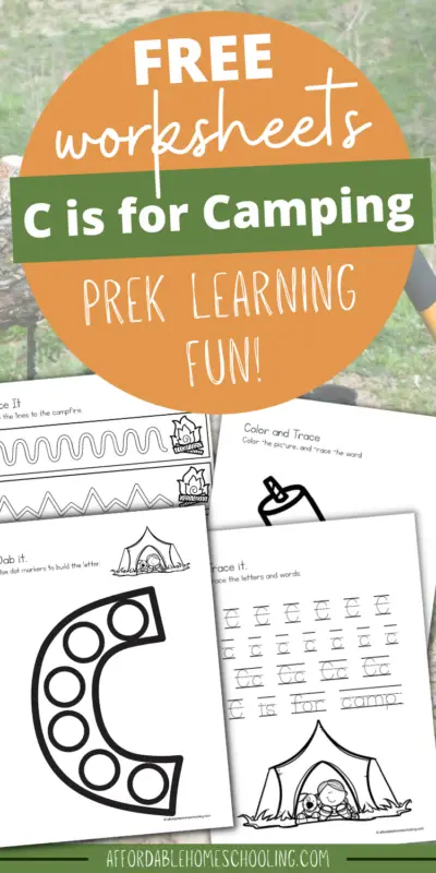 10 Engaging Camping Worksheets for Preschool Kids - Education Outside