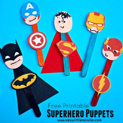11 Amazing Preschool Superhero Crafts - Education Outside