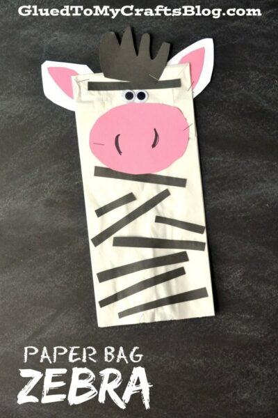 10 Zingy Zebra Crafts for Preschool - Education Outside