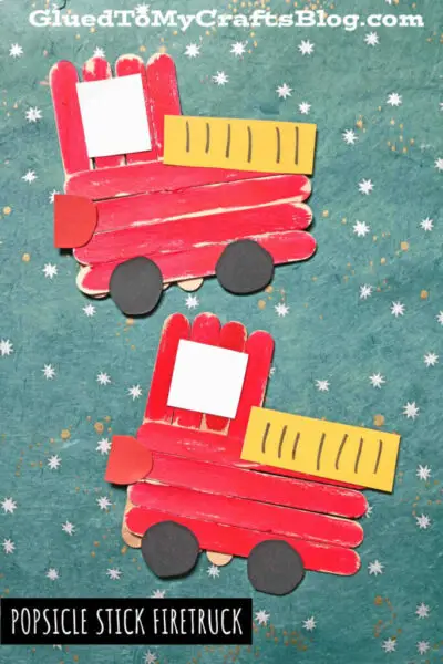 10 Fire Truck Crafts for Preschool to Extinguish Boredom - Education ...