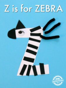 10 Zingy Zebra Crafts for Preschool - Education Outside