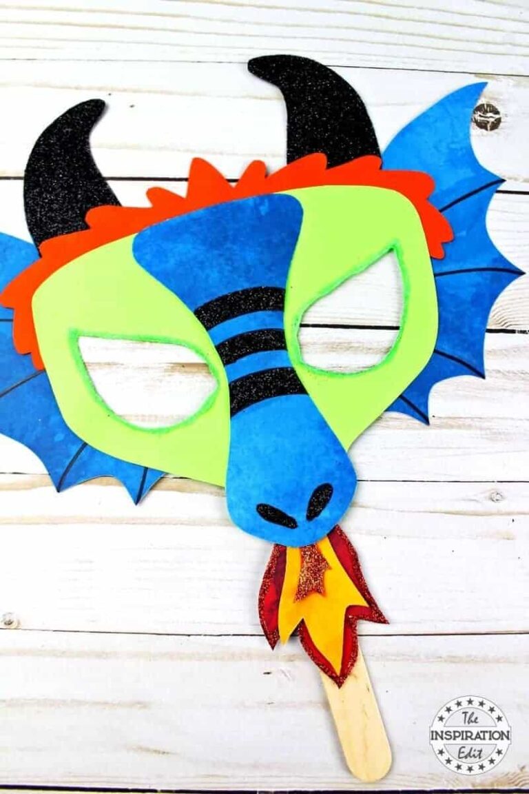 10 Terrific Dragon Crafts for Preschoolers - Education Outside