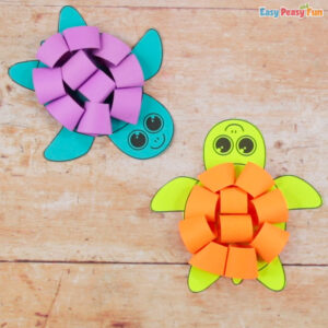 10 Cute and Easy Turtle Crafts for Preschool - Education Outside