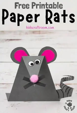 Mouse Craft For Preschoolers