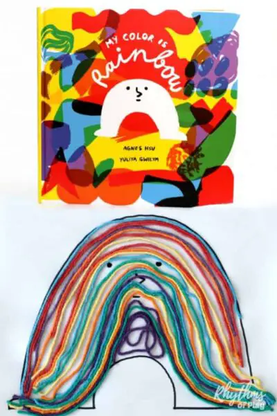 10 Gorgeous Rainbow Art for Preschoolers - Education Outside