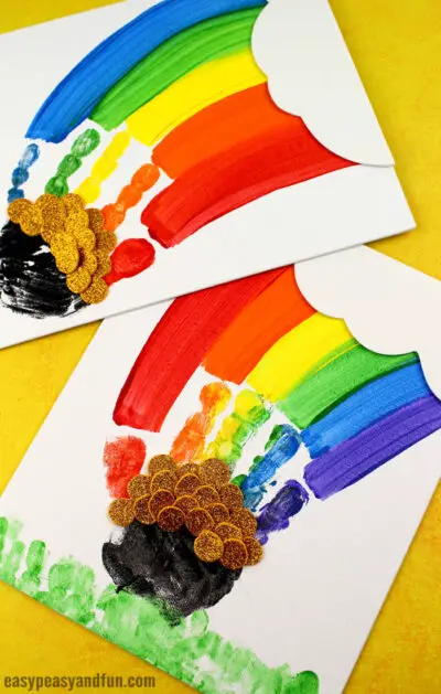 10 Gorgeous Rainbow Art for Preschoolers - Education Outside