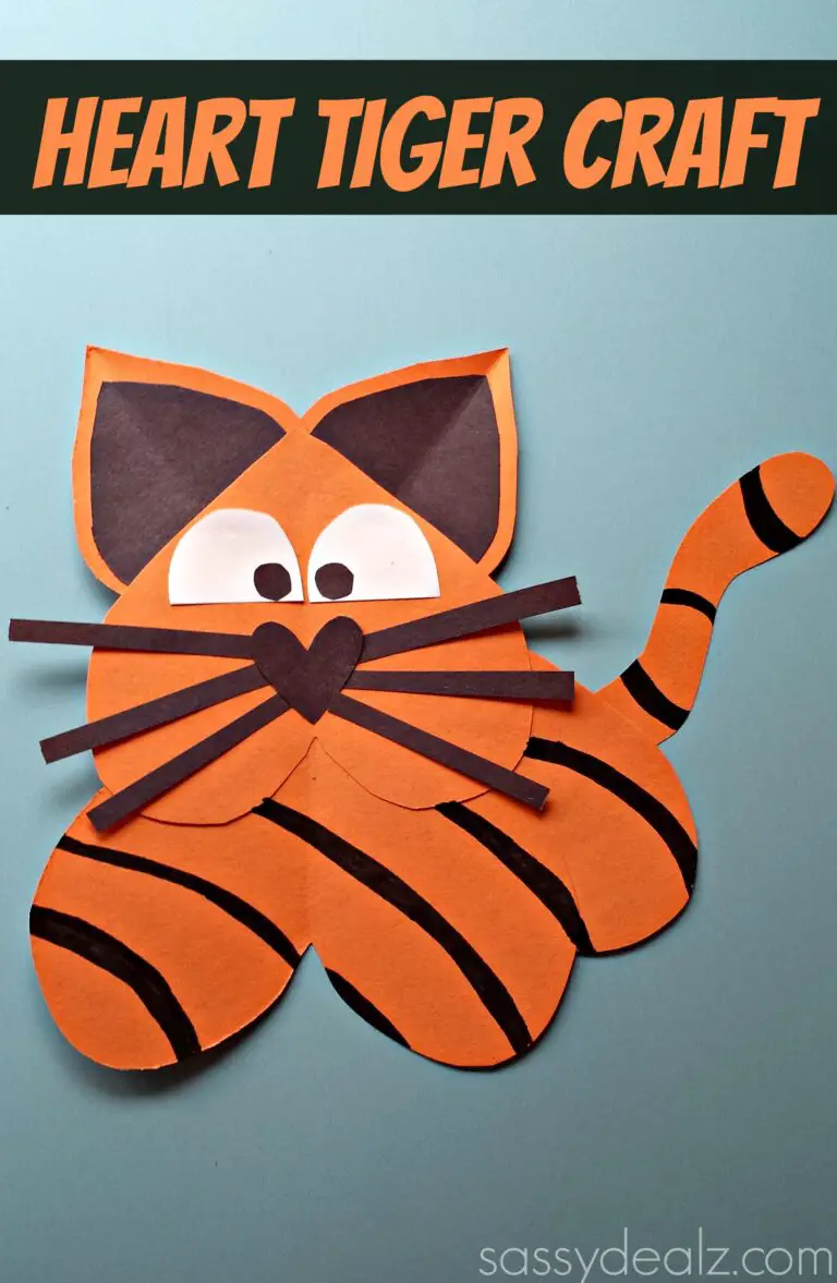 11 Majestic Tiger Crafts for Preschoolers - Education Outside