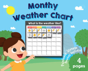10 Fantastic Weather Charts for Preschool - Education Outside