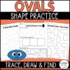 8 Outstanding Oval Worksheets for Preschool - Education Outside