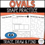 8 Outstanding Oval Worksheets for Preschool - Education Outside