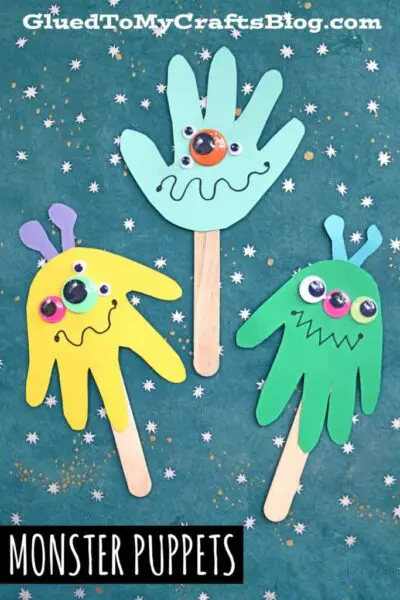 11 Goofy Monster Crafts for Preschool - Education Outside