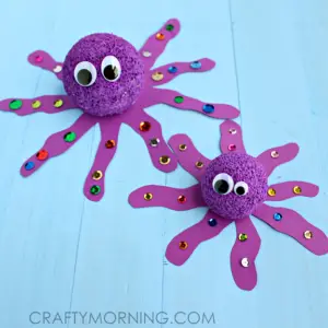 10 Striking Octopus Crafts for Preschool - Education Outside