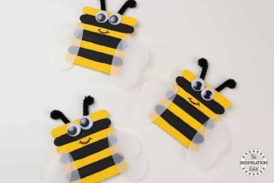 10 Bubbly Bee Crafts for Preschoolers - Education Outside