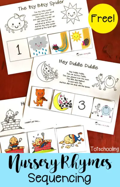 10 Preschool Sequencing Activities - Hands-On Ideas and Printables ...
