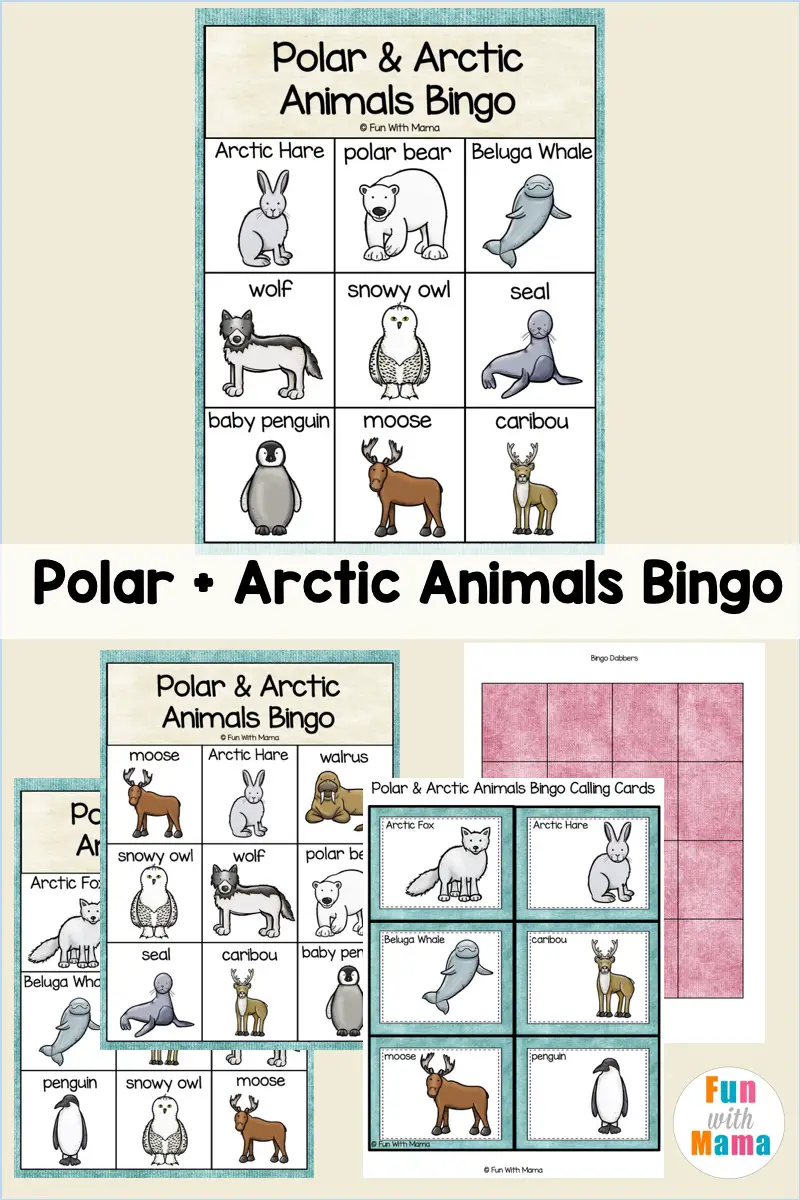 10 Extremely Cool Arctic Animal Activities for Preschool Kids ...