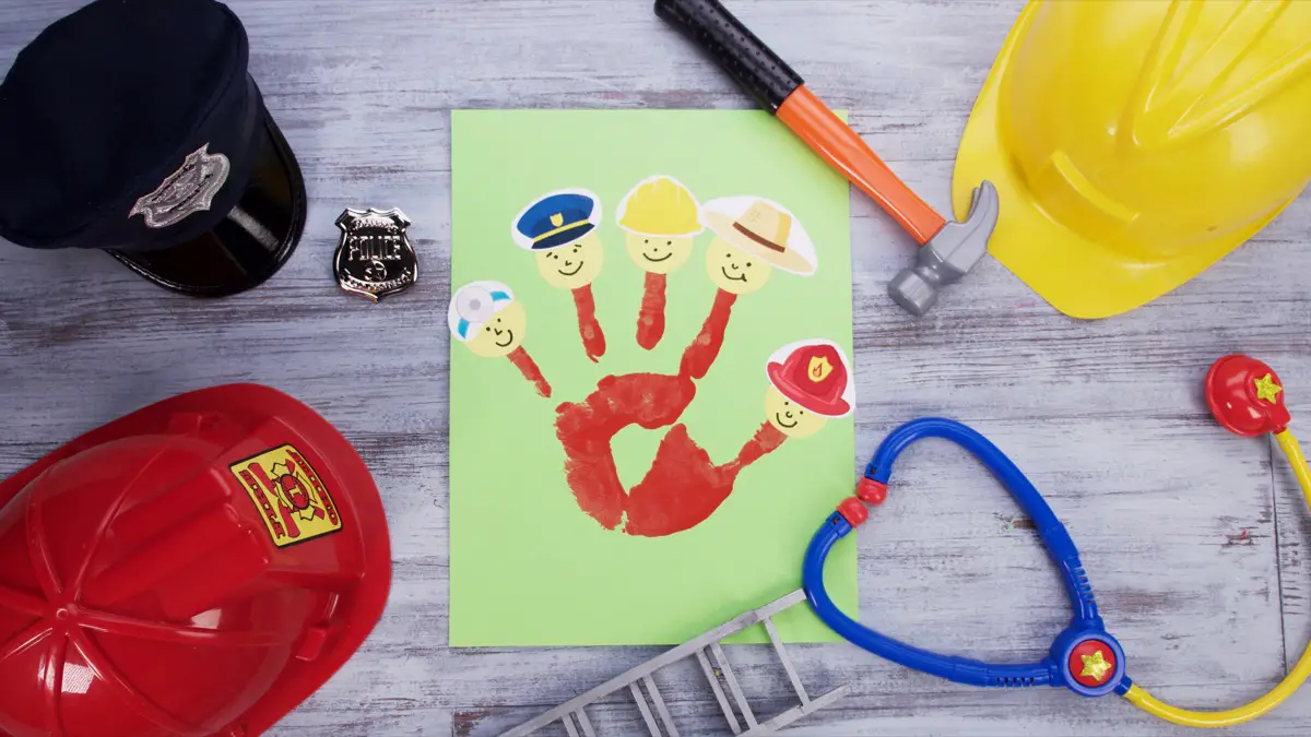 10 Awesome Community Helpers Preschool Crafts - Education Outside