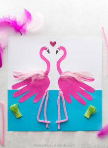 10 Pink and Fab Flamingo Preschool Craft - Education Outside