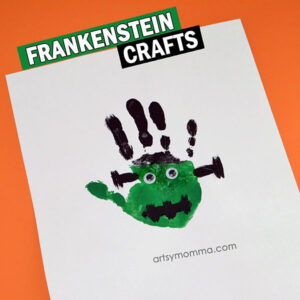 10 Adorably Spooky Frankenstein Craft for Preschool - Education Outside