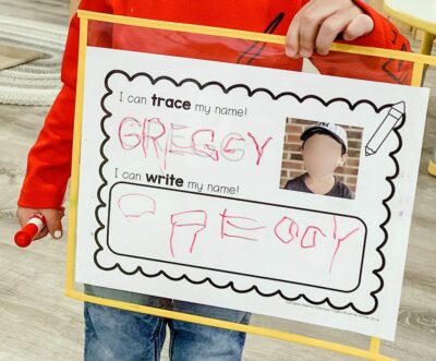 10 Hands-on Name Writing Activities for Preschool - Education Outside