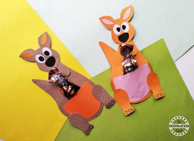 10 Super Easy Kangaroo Crafts for Preschoolers - Education Outside