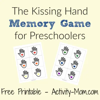 8 Lovely ‘The Kissing Hand’ Activities for Preschool - Education Outside