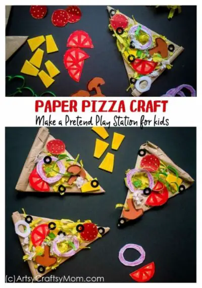 10 Delightful Pizza Crafts for Preschoolers - Education Outside