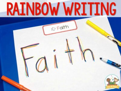 10 Hands-on Name Writing Activities for Preschool - Education Outside