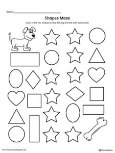 8 Helpful Star Worksheets for Preschool - Education Outside
