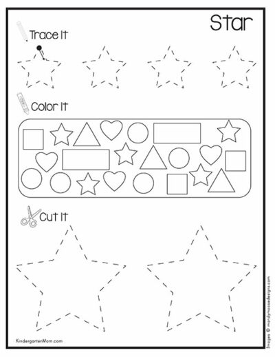 8 Helpful Star Worksheets for Preschool - Education Outside