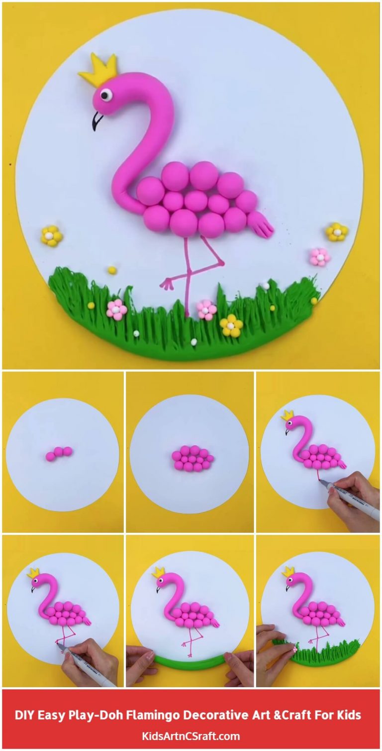 10 Pink and Fab Flamingo Preschool Craft - Education Outside