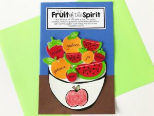 10 Amazing Fruit of the Spirit Crafts for Preschoolers - Education Outside
