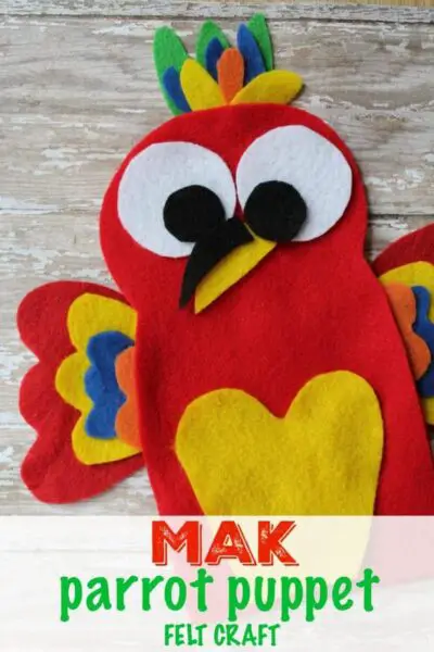 10 Beautiful Parrot Preschool Crafts Activities - Education Outside