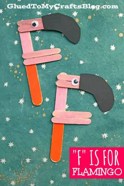 10 Pink and Fab Flamingo Preschool Craft - Education Outside