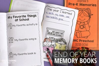 10 Meaningful Memory Book Ideas for Preschool - Education Outside