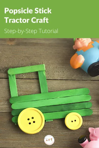 10 Fun and Easy Tractor Crafts for Preschoolers - Education Outside