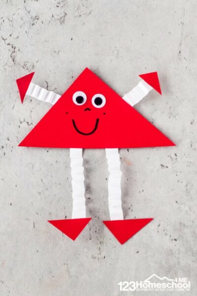 10 Triangle Crafts Preschool Kids Will Enjoy Making - Education Outside