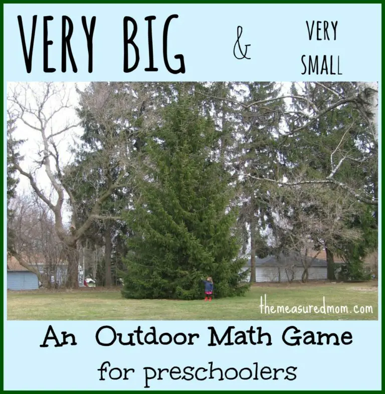 10 Awesome Preschool Measuring Activities - Education Outside