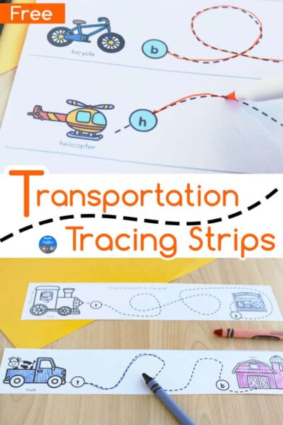 10 Fun and Free Transportation Worksheets for Preschool - Education Outside