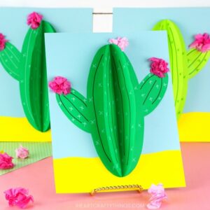 10 Cute and Easy Cactus Crafts for Preschoolers - Education Outside