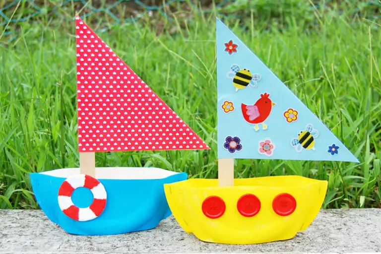 10 Fun and Easy Boat Preschool Crafts - Education Outside