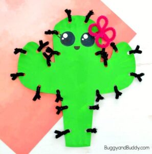 10 Cute and Easy Cactus Crafts for Preschoolers - Education Outside