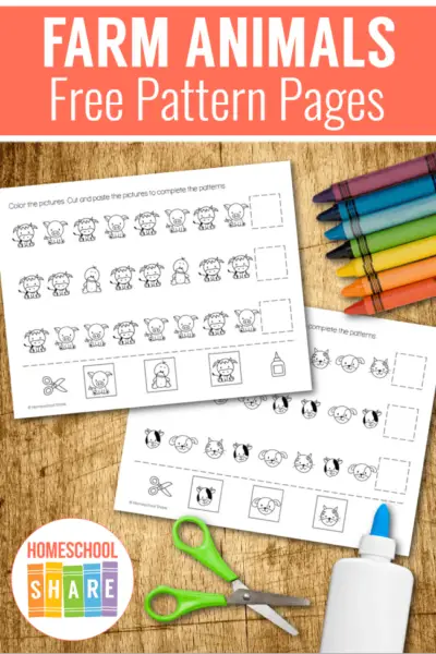 10 Fun Farm Animal Worksheets for Preschool - Education Outside