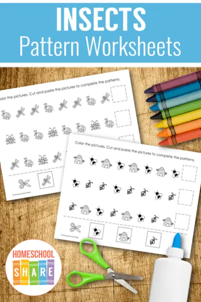 10 Interesting Insect Worksheets for Preschool - Education Outside