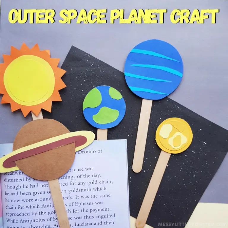 10 Fun and Easy Planets Crafts for Preschoolers - Education Outside