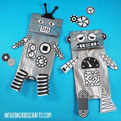 10 Amazing Robot Crafts for Preschoolers - Education Outside