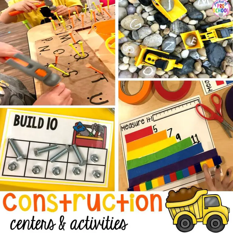 10 Great Construction Preschool Activities - Education Outside