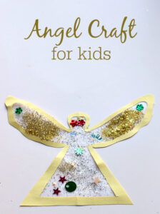 10 Lovely Angel Crafts for Preschoolers - Education Outside