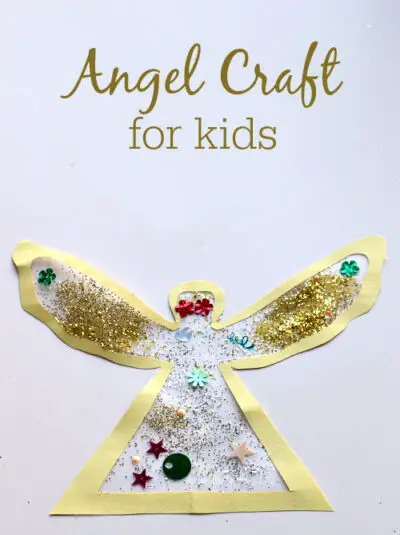 10 Lovely Angel Crafts for Preschoolers - Education Outside
