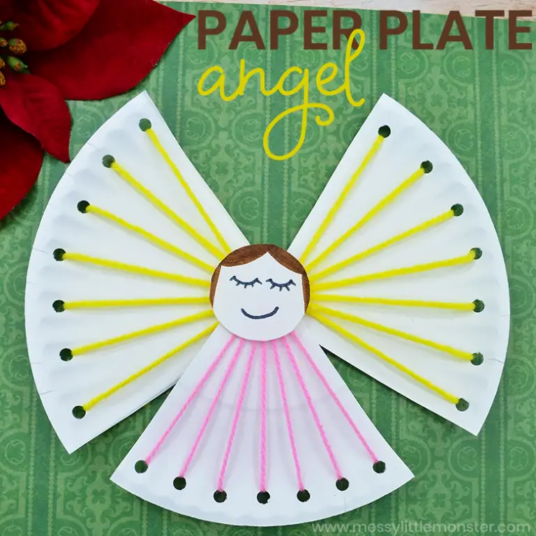 10 Lovely Angel Crafts for Preschoolers - Education Outside